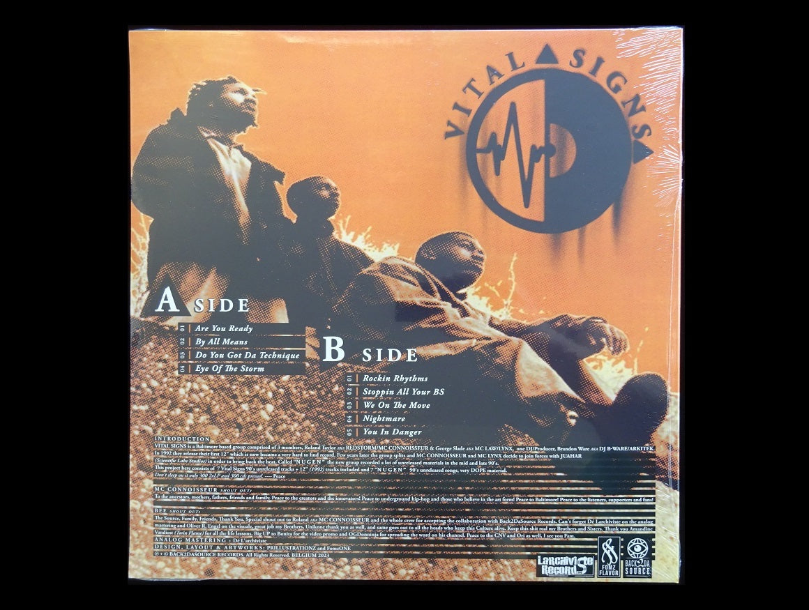 Vital Signs aka Nu Gen – 90's Unreleased (2LP) – Spot Records